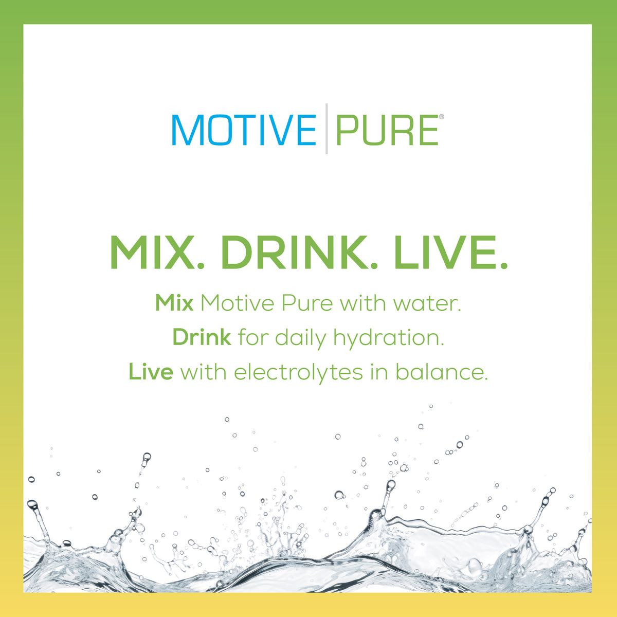 32 oz. Pump · Lemon-Lime – MOTIVE PURE